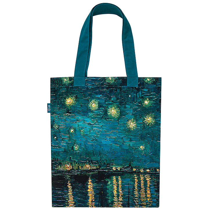 Van Gogh Bag Ball Python Snake Starry Night Painting Tote Bag Vans Merch