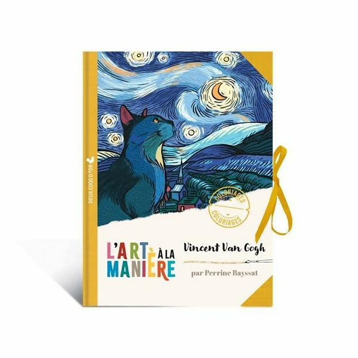 L'art à la manière - Vincent van Gogh Coloring · Boutiques de Musées