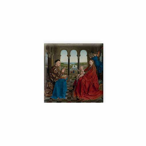 Jan Van Eyck. La Vierge du chancelier Rolin - Catalogue d'exposition ...