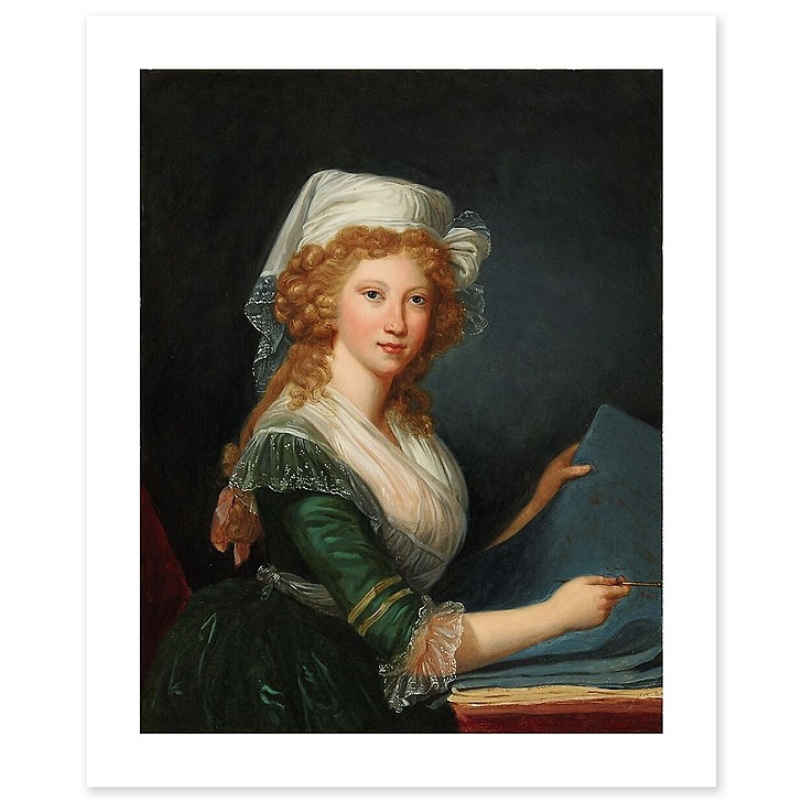 Louise-Marie-Amélie-Thérèse, Princess of the Two Sicilies (canvas ...