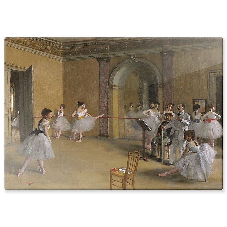 Le Foyer de la danse à l'Opéra de la rue Le Peletier (panneaux ...