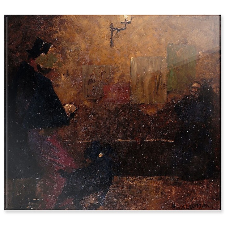 Promenade nocturne (panneaux acryliques) · Boutiques de musées