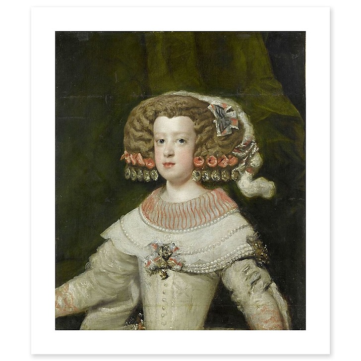 Portrait de l'Infante Marie-Thérèse, future reine de France (1638-1683 ...