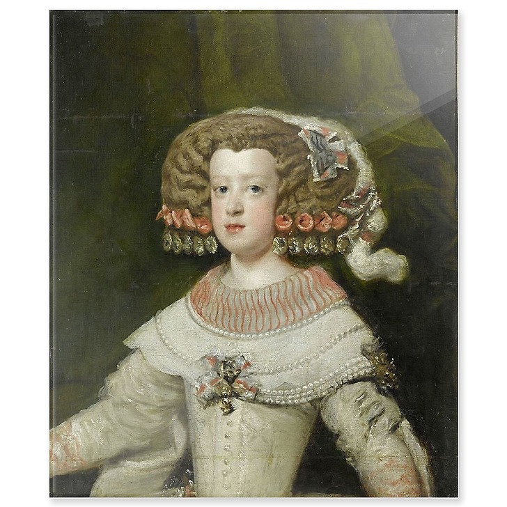 Portrait of the Infanta Maria Theresa, future Queen of France (1638 ...