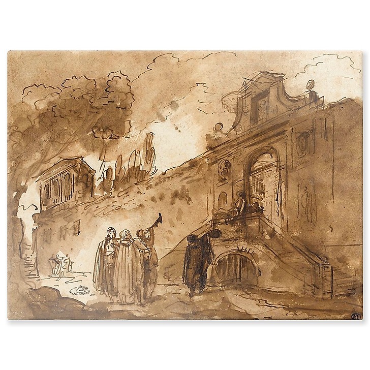 Group of musicians (aluminium panels) · Boutiques de musées