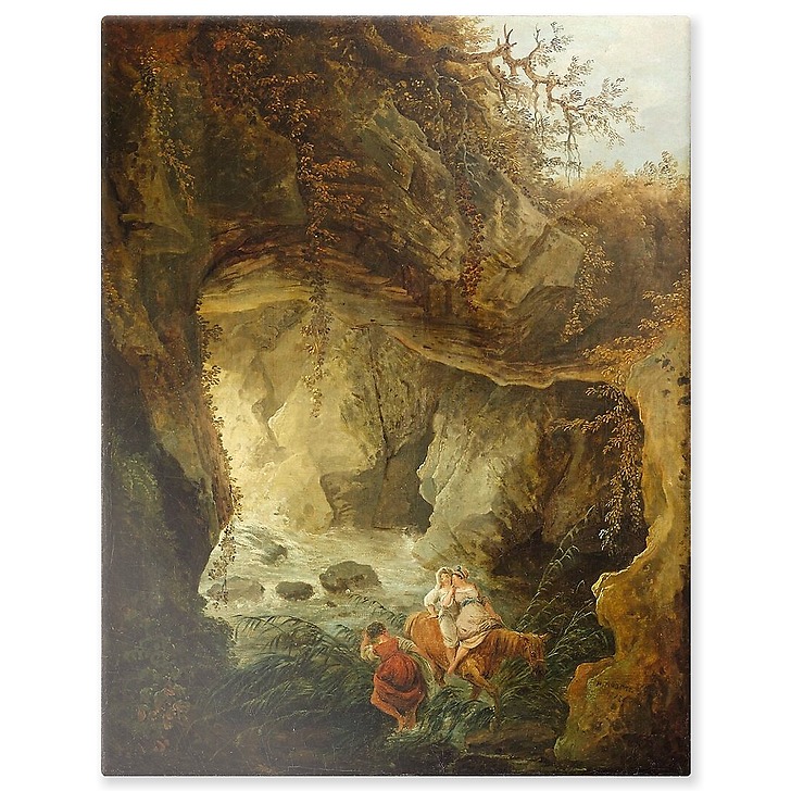 The cave (aluminium panels) · Boutiques de musées