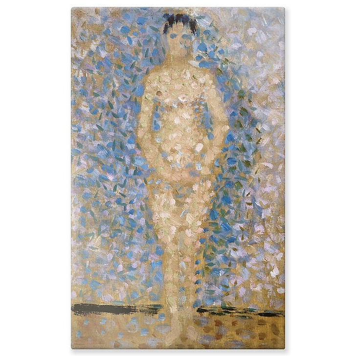 Poseuse debout, esquisse, dit aussi De face (aluminium panels ...